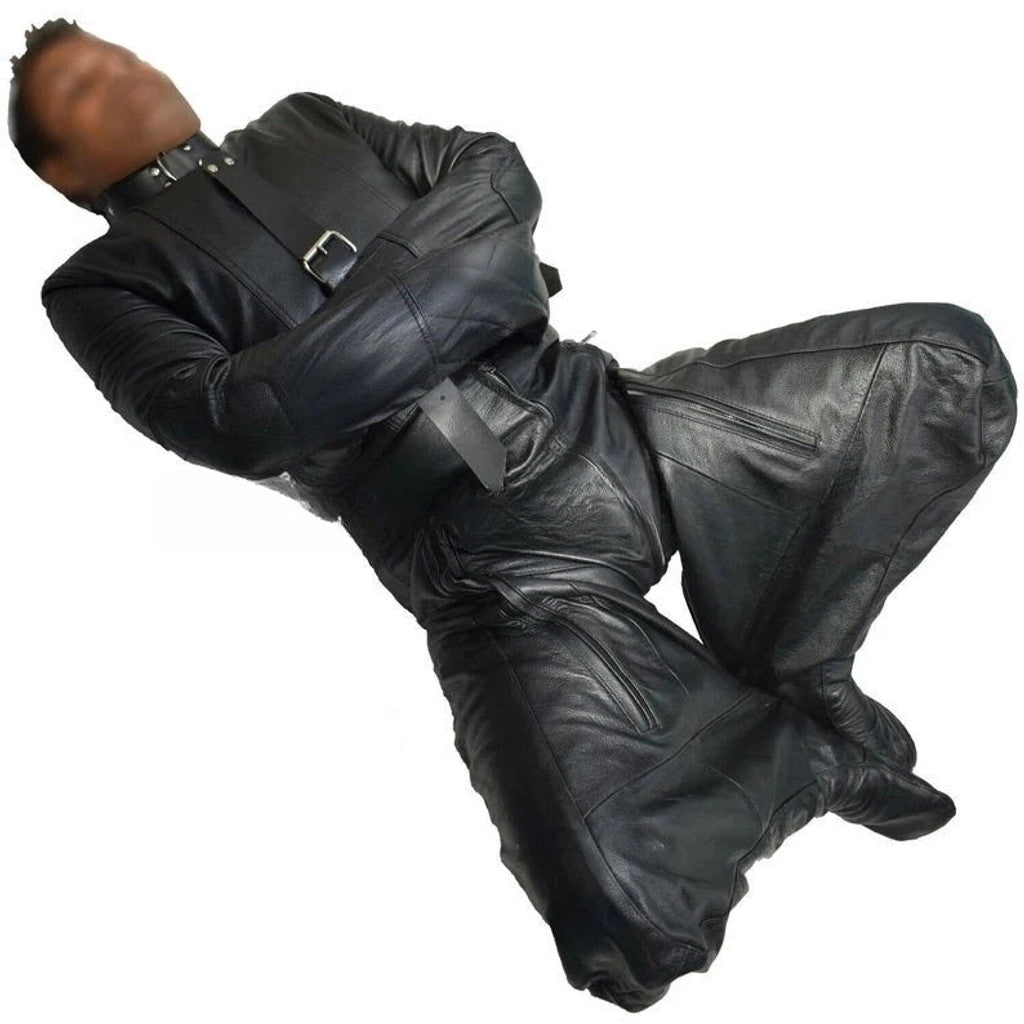 Buy Leather Sleepsack with Arm Restraints – Total Control
