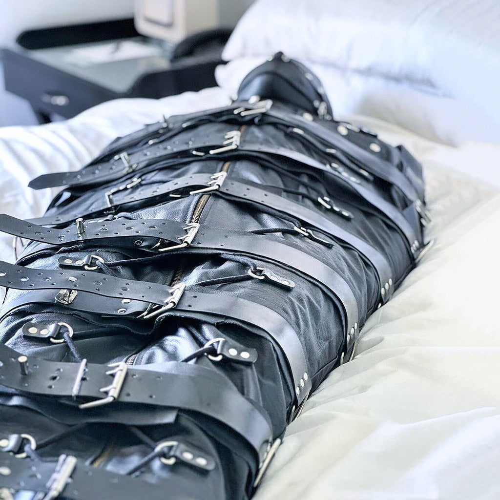 Leather Restraint Sack – Shop Custom Bondage Gear Now